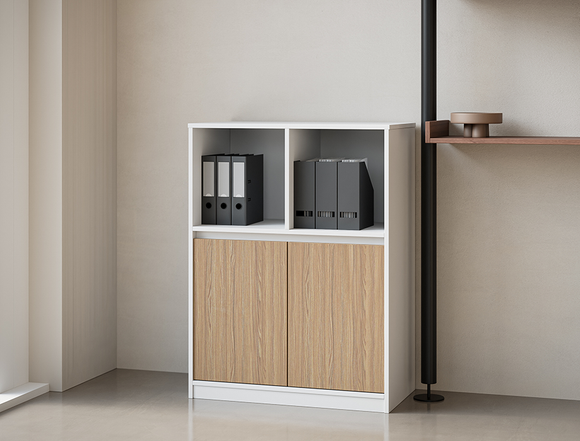 Orwell Medium Height Storage Cabinet - Interwood