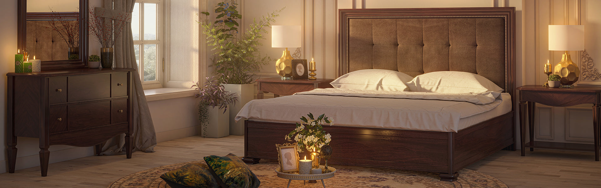 Create Your Dream Bedroom with our Elegant Bed Designs | Buy Now ...